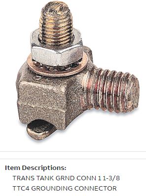 TRANSFORMER TANK GROUND - 129 TTC4
